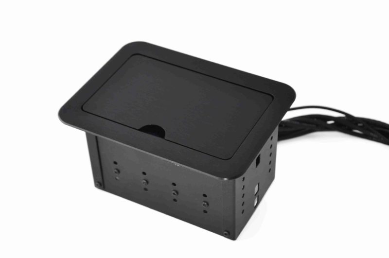 Multicontactos para mesa de juntas Monterrey con pasacables